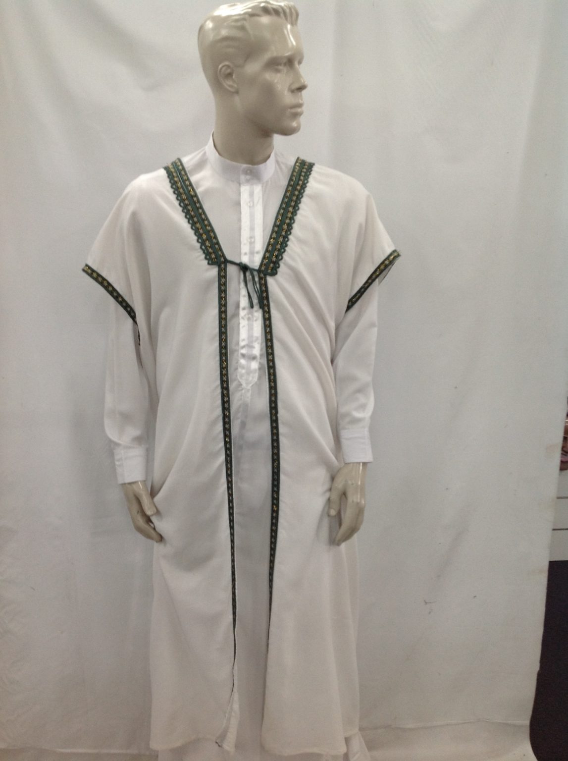 Arab White Vest - Costume Wonderland