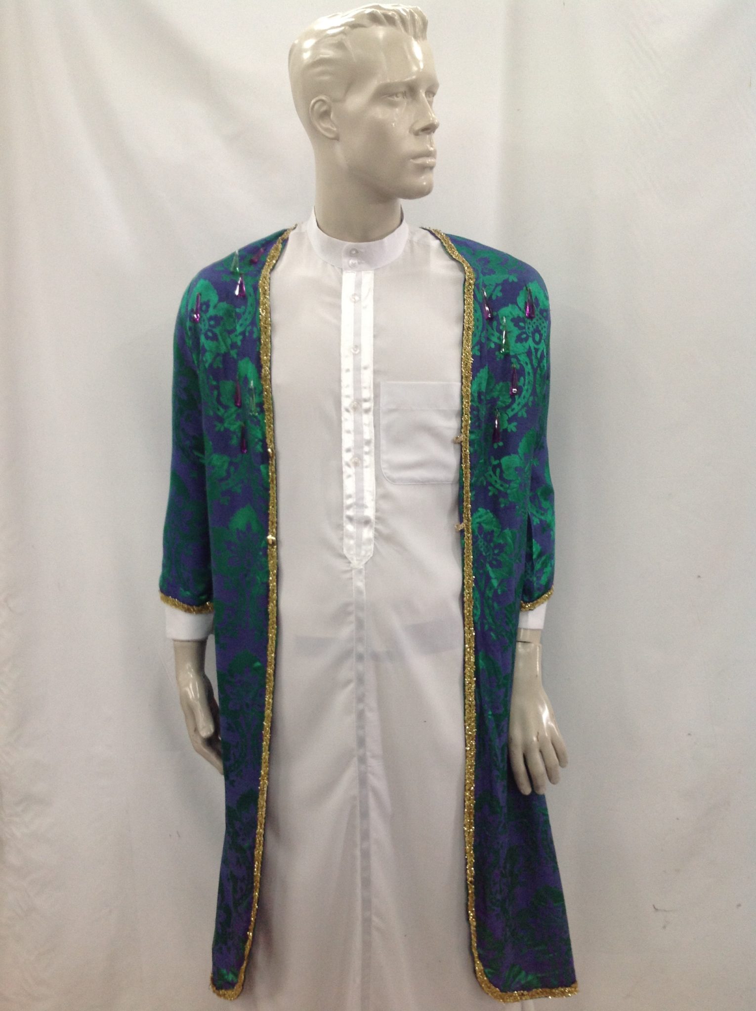 Arabian Aladdin Vest Long - Costume Wonderland