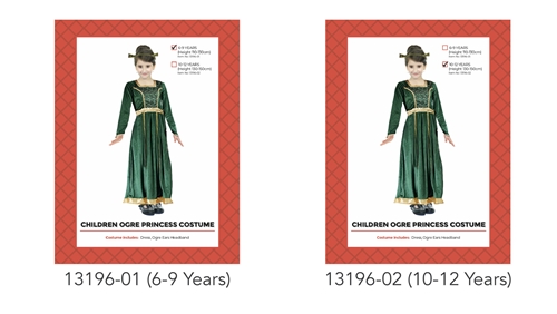 Children Princess Ogre Costume - Costume Wonderland